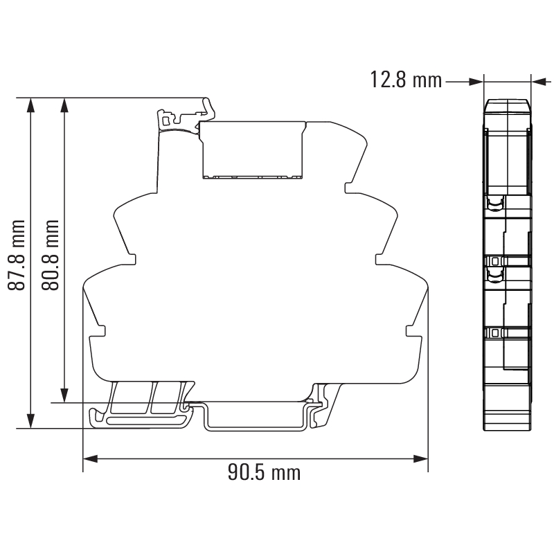 Weidmuller TOZ 24VDC 230VAC1A Term-Sries; Relais and Opto-Coupler ...