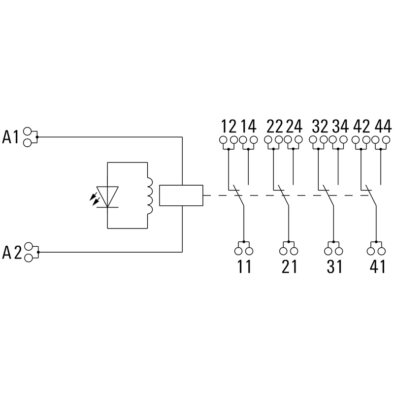 Weidmuller DRMKITP 24VAC 4CO LD/PB Riderseries 2576100000 - Qasr Al ...