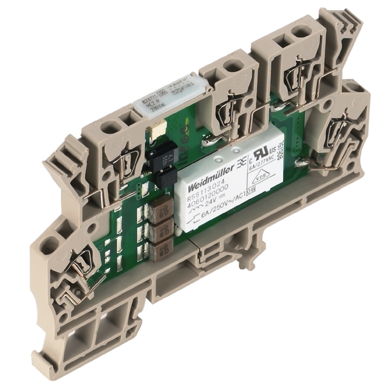 Weidmuller MCZ R 24VDC 1CO AU TRAK Term-Sries; Relais and Opto-Coupler ...